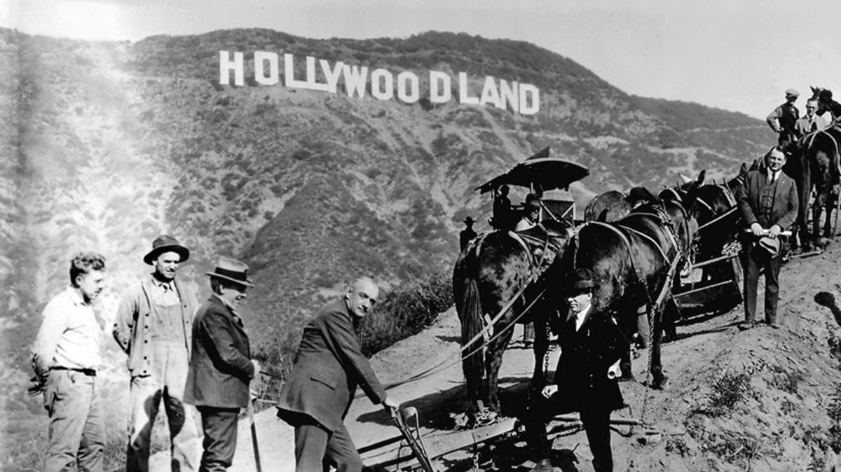 HOLLYWOODLAND: the Home of the Stars — Postcards, and Movie Stars ...